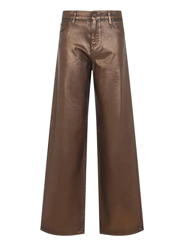 Ralph Lauren Mercer Straight-leg Cotton Pants - Brown