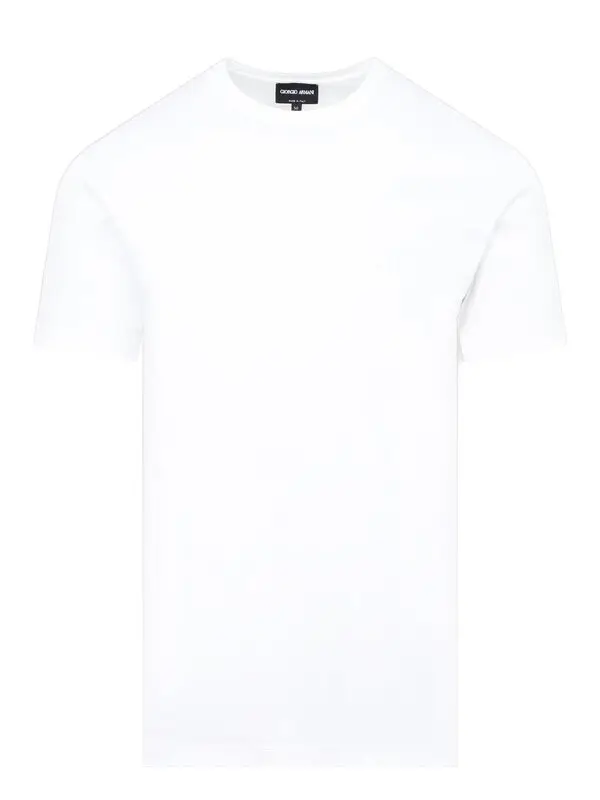 Giorgio Armani S 100% Cotton T-shirt - White