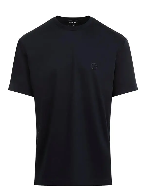 Giorgio Armani S Cotton T-shirt - Blue