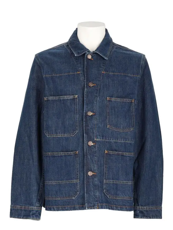 Paul Smith Denim Chore Jacket - Blue