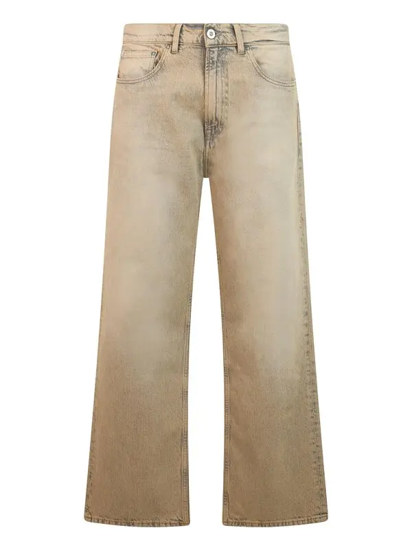 Our Legacy Wide-leg Jeans - Beige