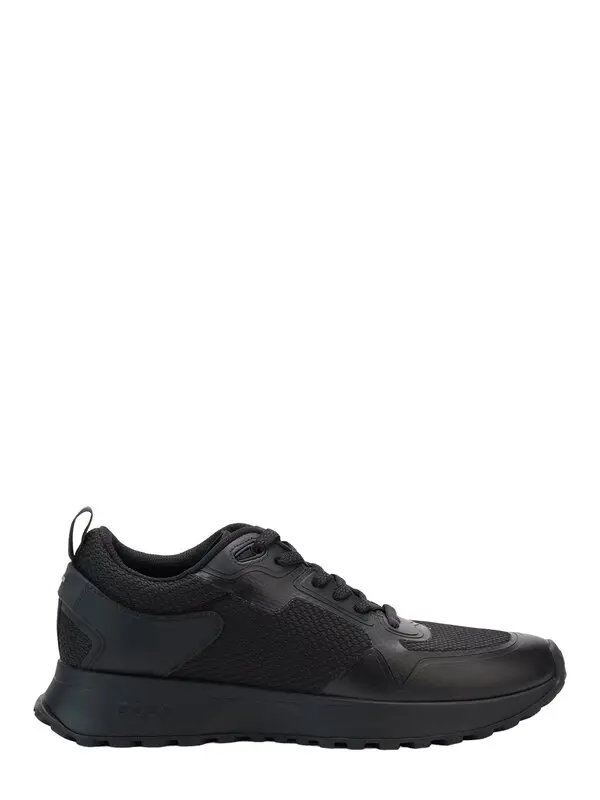 BOSS Athletic Lace-up Sneakers - Black