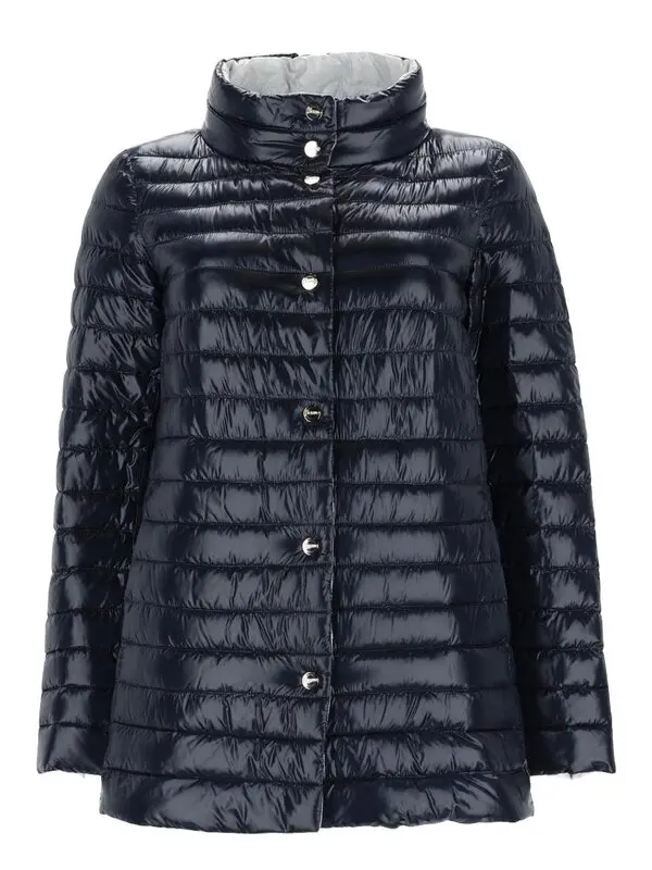 Herno Quilted Puffer Jacket - Blue