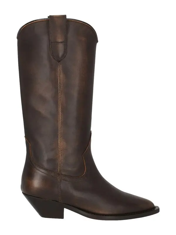 VIA ROMA 15 Knee-high Western Boots - Leather