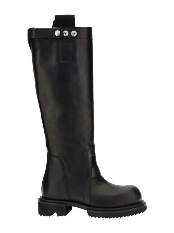 Rick Owens Knee-high Boots - Black