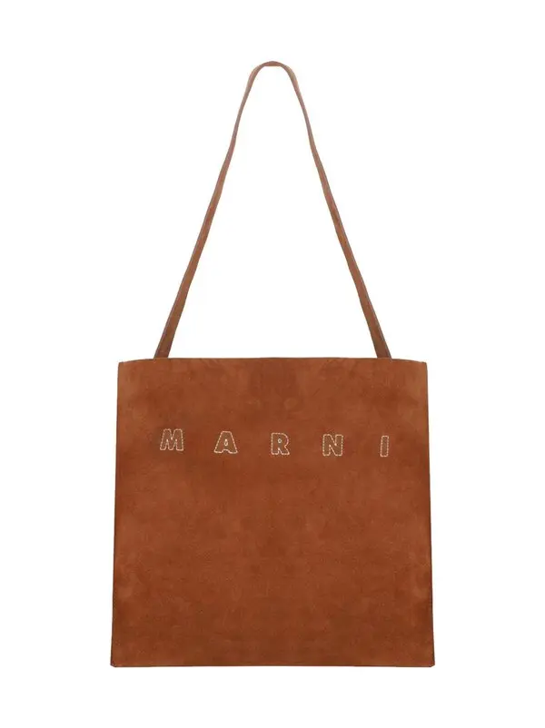 Marni Museo Tote Bag - Brown
