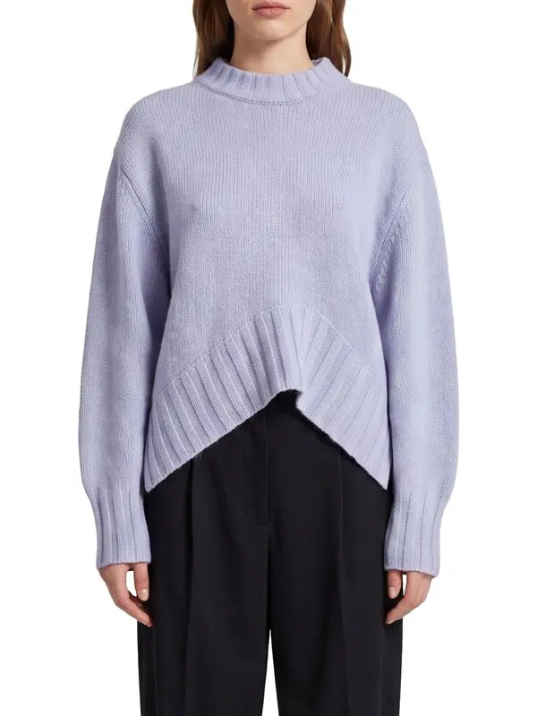 Attico Ribbed Sweater - Grey