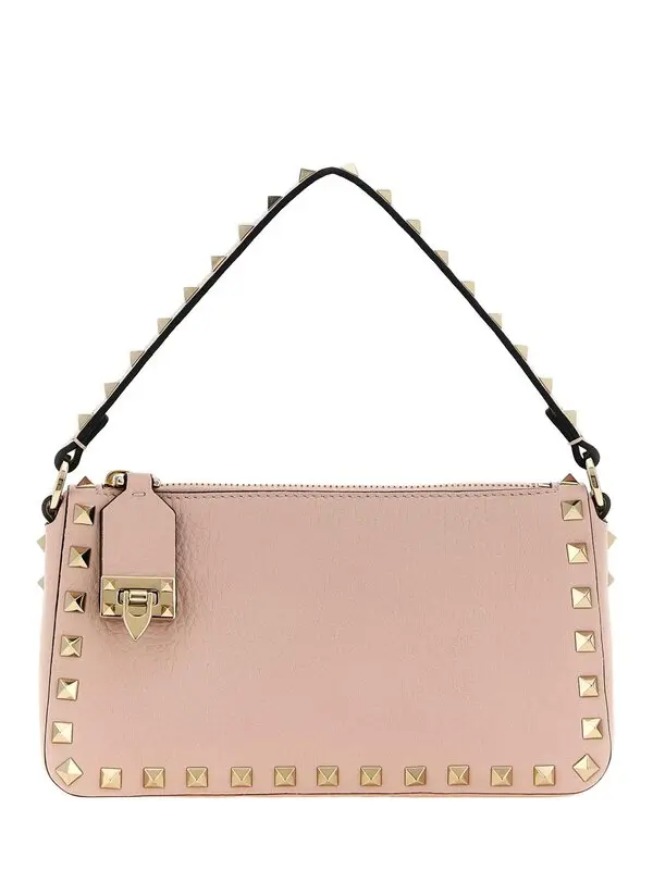 Valentino Garavani Studded Shoulder Bag - Pink