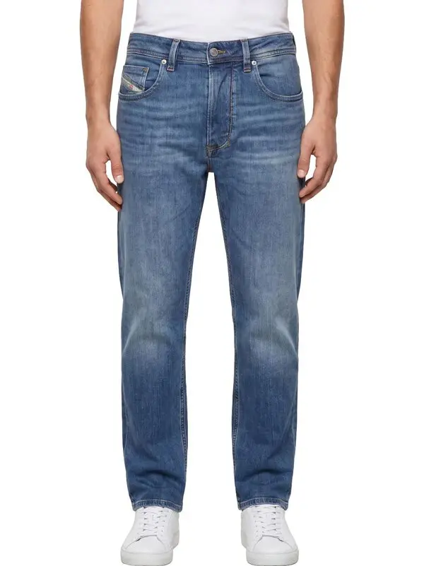 DIESEL® 1985 Larkee Regular Fit Straight-leg Jeans In Stretch Denim - Blue