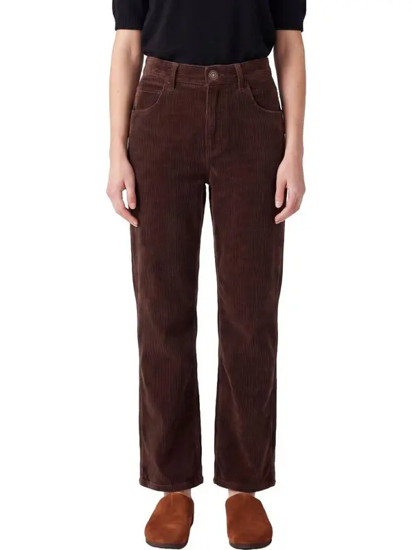 Isabel Marant Étoile Corduroy Trousers - Brown