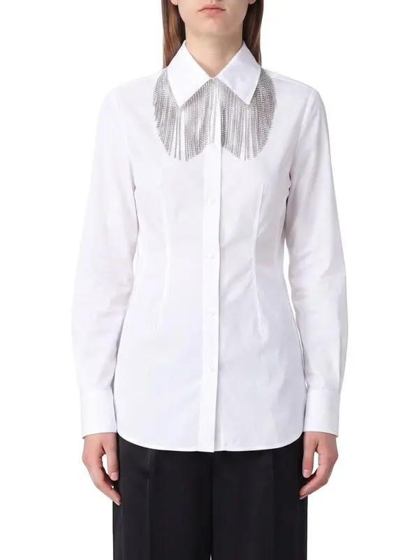 Sportmax Embellished Shirt - White