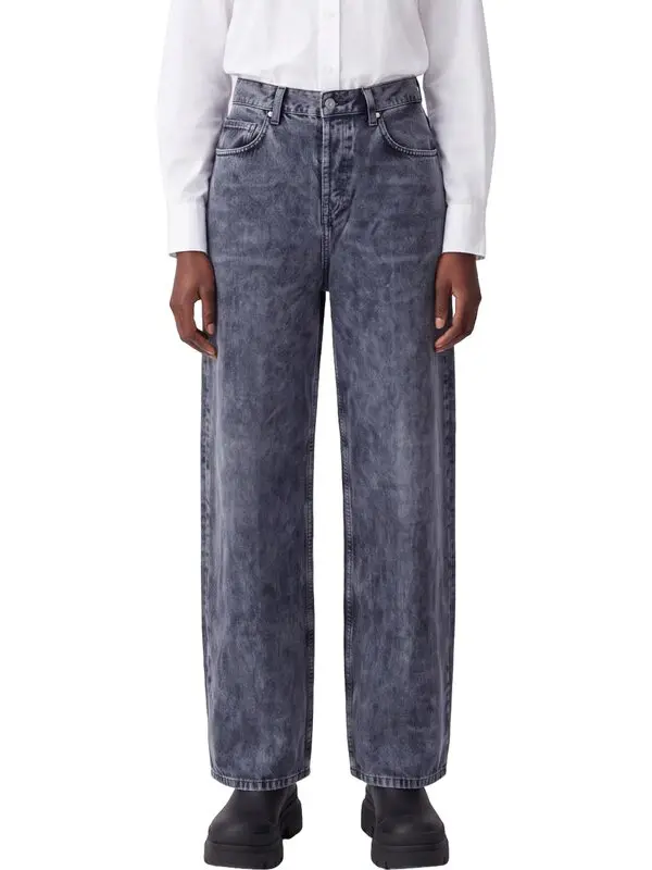 HAIKURE Bethany Cotton Corduroy Wide-leg Trousers - Grey