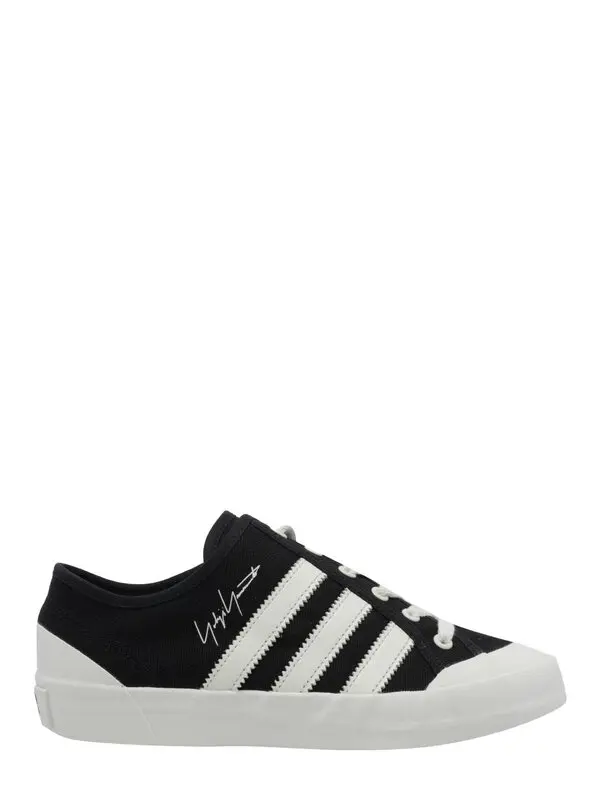 Y3 Adria Low-top Canvas Lace-up Sneakers - Black