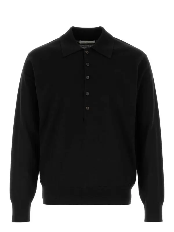 Dries Van Noten Merino Wool Muano Sweater - Black