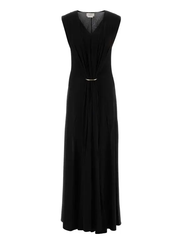 Sportmax Stretch Viscose Fervida Dress - Black