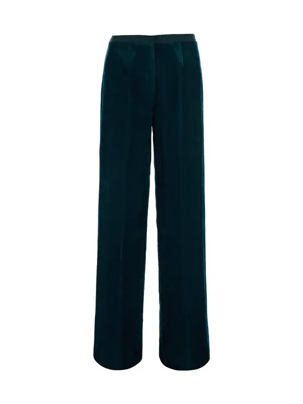 FORTE_FORTE Corduroy High-waisted Pants - Multicolor