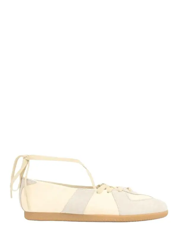MAISON MARGIELA Soft Lace-up Ballet Flats - Multicolor