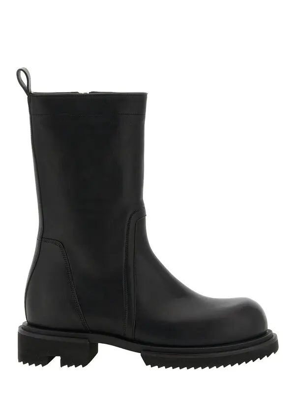 Rick Owens Creeper Gabe Ankle Boots - Black