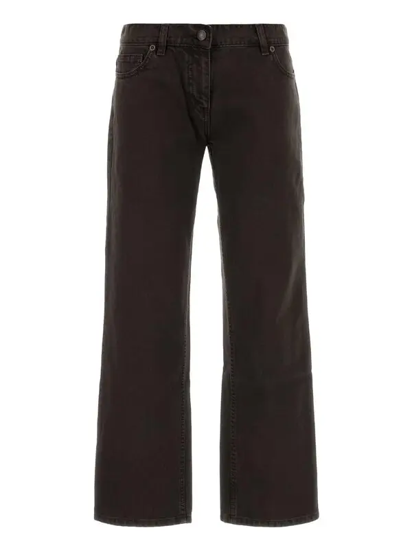 Magda Butrym Denim Jeans - Brown