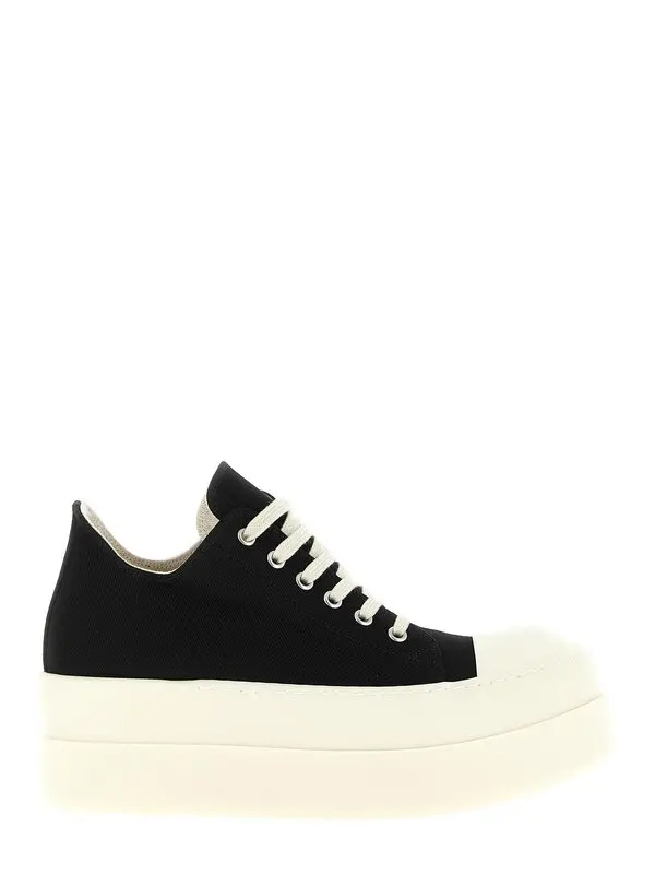 Rick Owens Mega Bumper Low Sneaks" Sneakers - Black