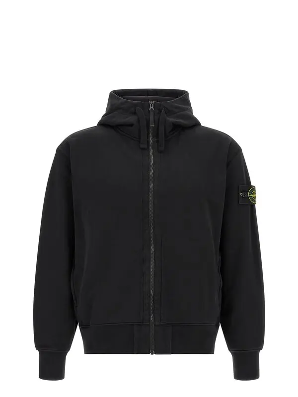 Stone Island 6100009' Hoodie - Black