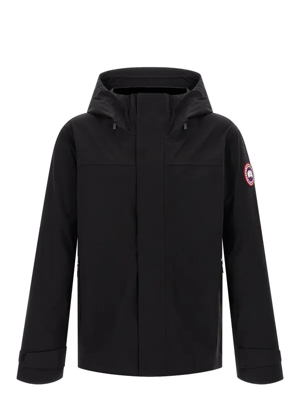Canada Goose Rupert Waterproof Rain Jacket - Black