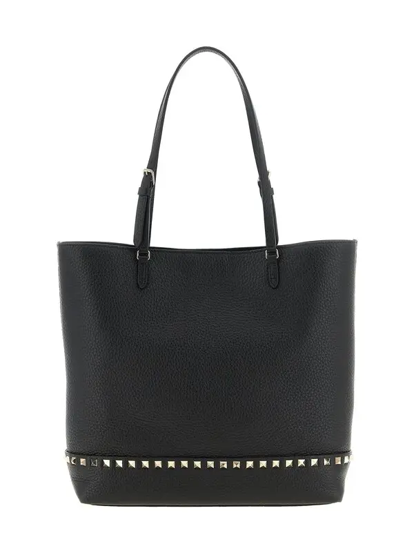 Valentino Garavani Rockstud Medium' Shoulder Bag - Black