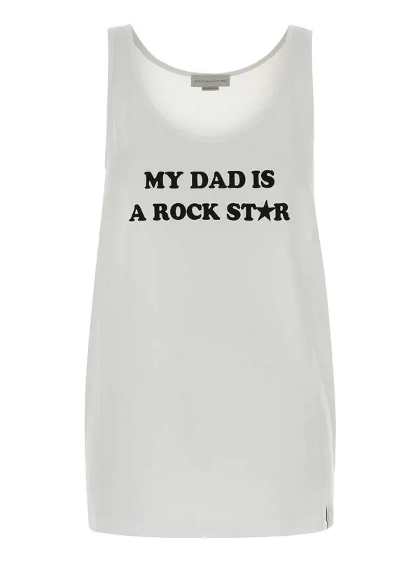 Stella McCartney Cotton Tank Top - White