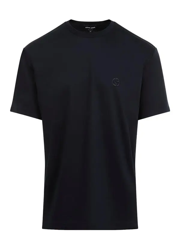 Giorgio Armani Cotton T-shirt - Blue