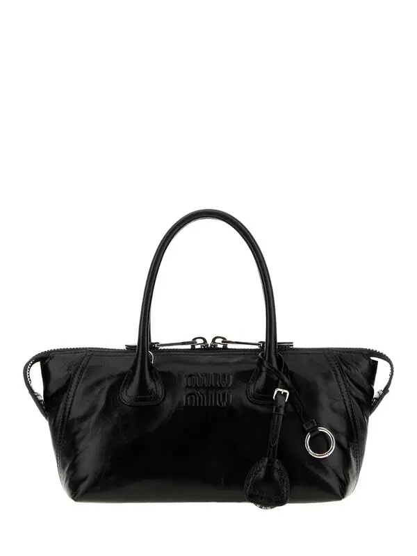 Miu Miu Leather Handbag - Black