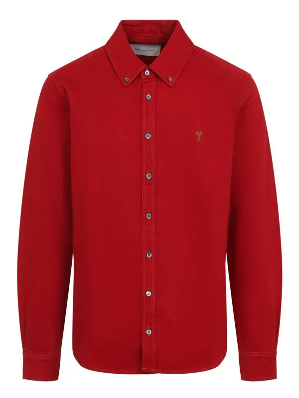 AMI Paris Adc Shirt - Red