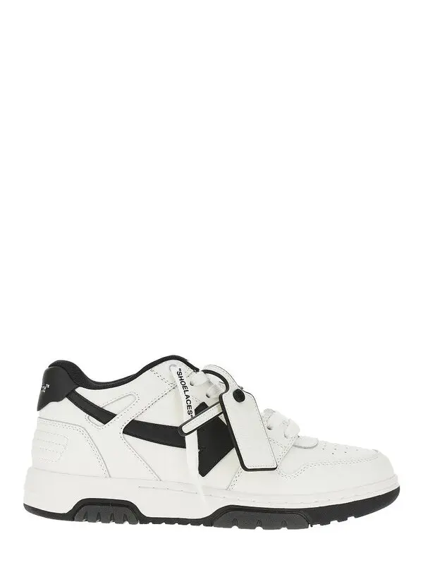 Off-White Out Of Office" Leather Sneakers - White