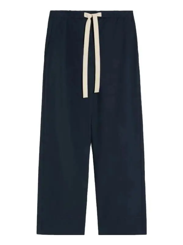 Max Mara Wide-leg Casual Pants - Black