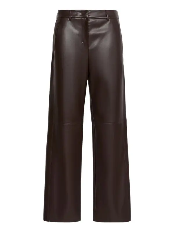 Max Mara Straight Leg Trousers - Brown
