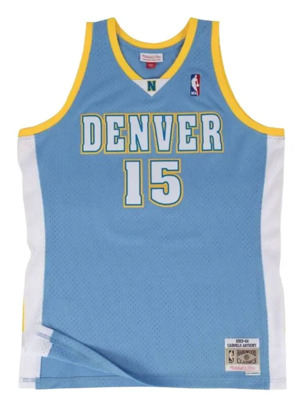 Mitchell & Ness Denver Nuggets Road 2003-04 Carmelo Anthony Swingman Jersey - Royal