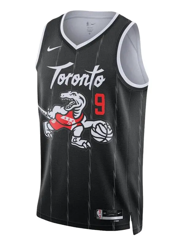 Nike Nba Toronto Raptors R.j. Barrett Swingman Jersey - Black
