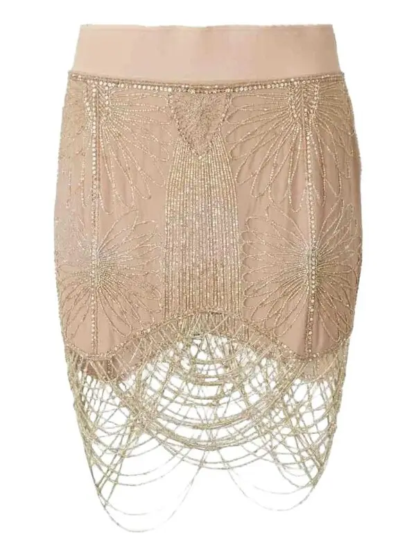 Attico Mini Skirt - Metallic