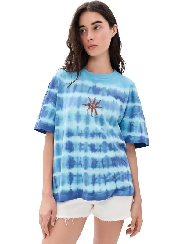 CIAO CIAO VACATION Curacao Tie-dye Tee - Tide