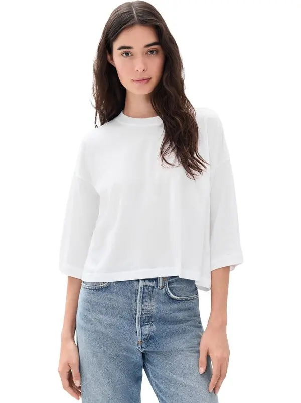 FAVORITE DAUGHTER The Over It Tee - White