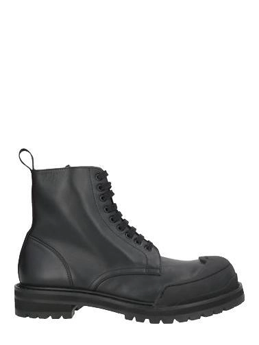 Marni Leather Combat Boots - Black