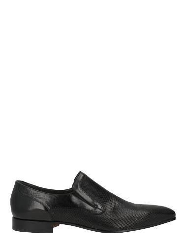 Moreschi Leather Loafers - Black