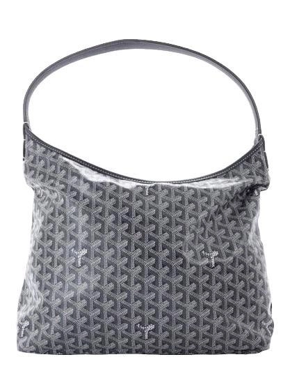 Goyard Boheme Hobo Coated Canvas - Grey