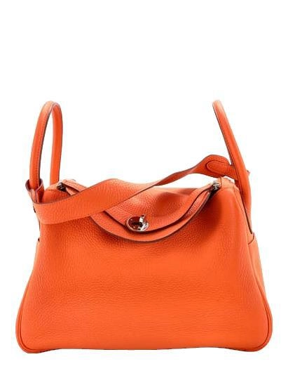 Hermès Lindy Bag Clemence 30 - Orange