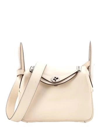 Hermès Lindy Bag Swift Mini - White