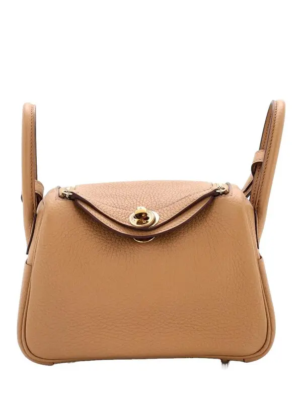 Hermès Lindy Bag Clemence Mini - Brown