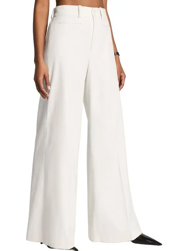 Spanx Super Wide Leg Pants - Ivory