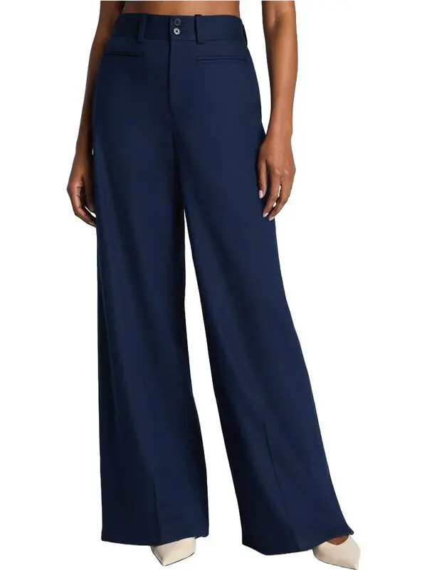 Spanx Super Wide Leg Pants - Timeless Navy