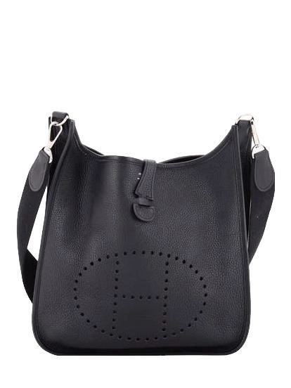 Hermès Evelyne Bag Gen Ii Clemence Pm - Black
