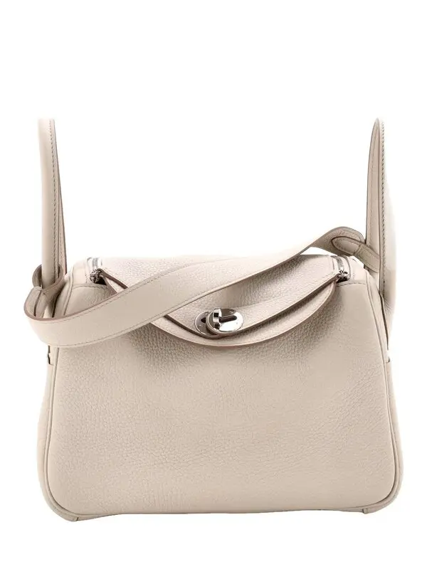 Hermès Lindy Bag Clemence 26 - White