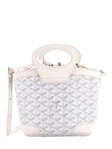 Goyard Beluga Bag Coated Canvas Mini - White